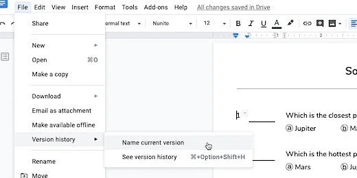 Create multiple choice with google documents and google sheets ...