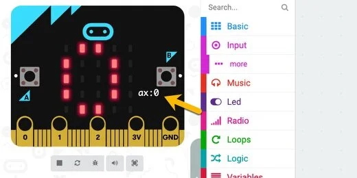 Micro:bit accelerometer Introduction — Digital Maestro Magazine