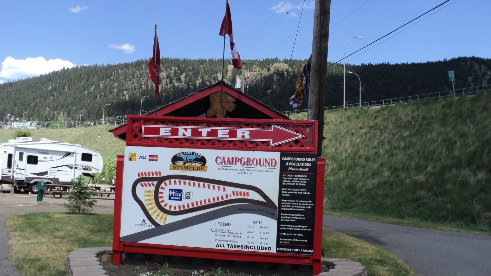 Campground — Williams Lake Stampede