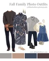 What to Wear to a Fall Family Photo Shoot