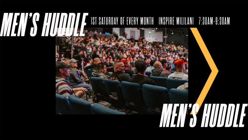 Men's Huddle — Kingdom Man