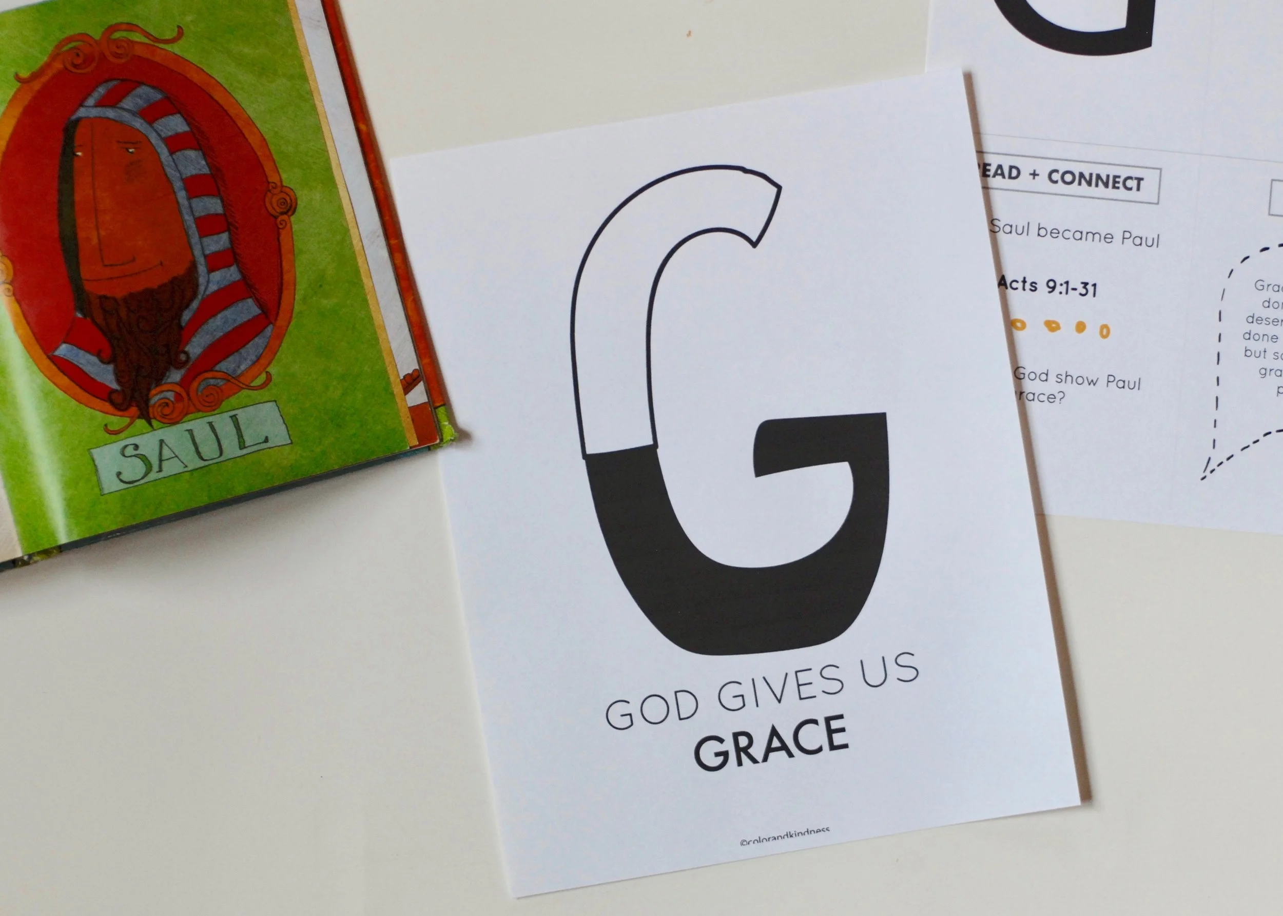 From A to Z: Letter G — Color + Kindness