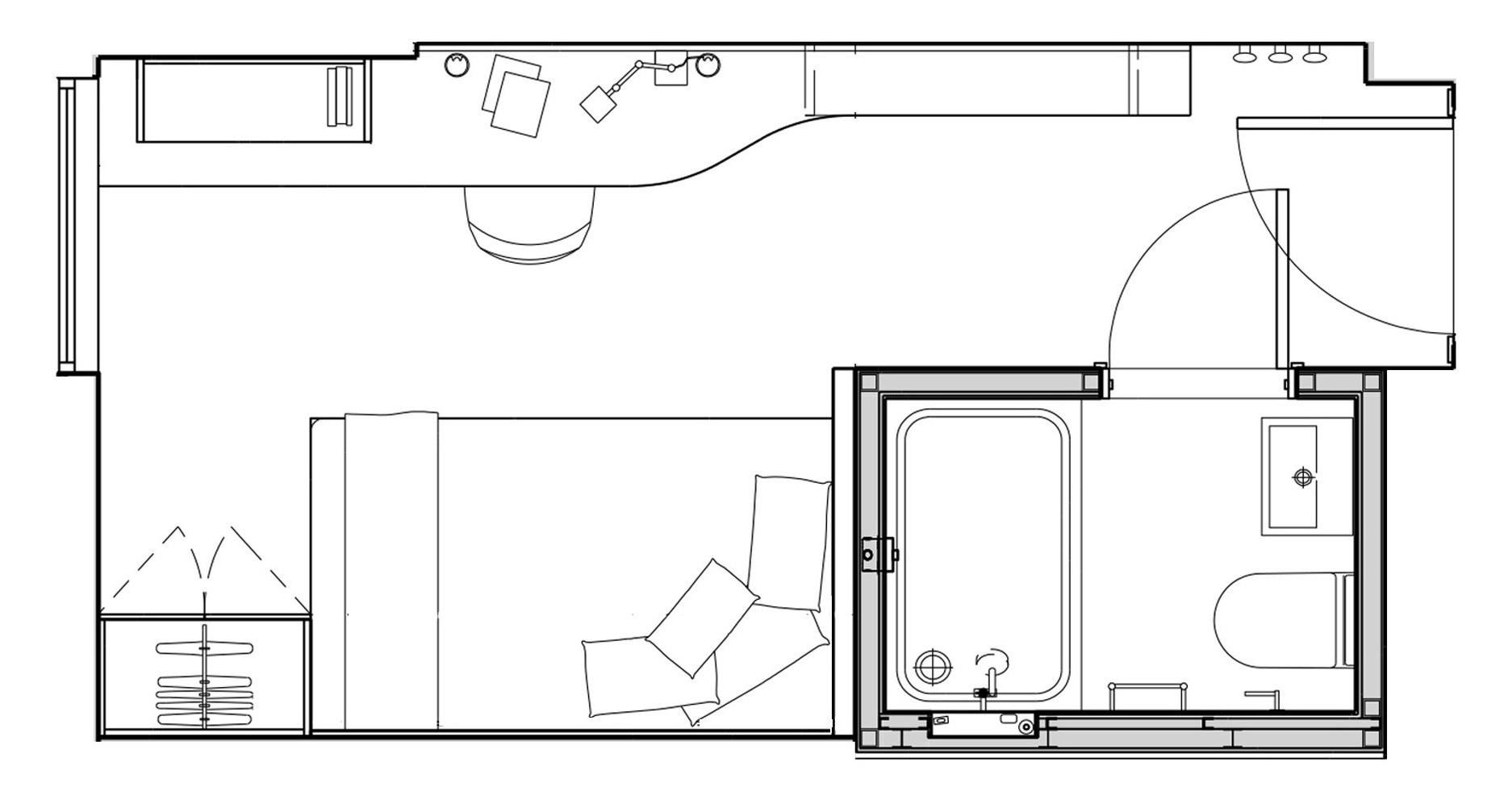 College Dorm Room Floor Plans | Viewfloor.co