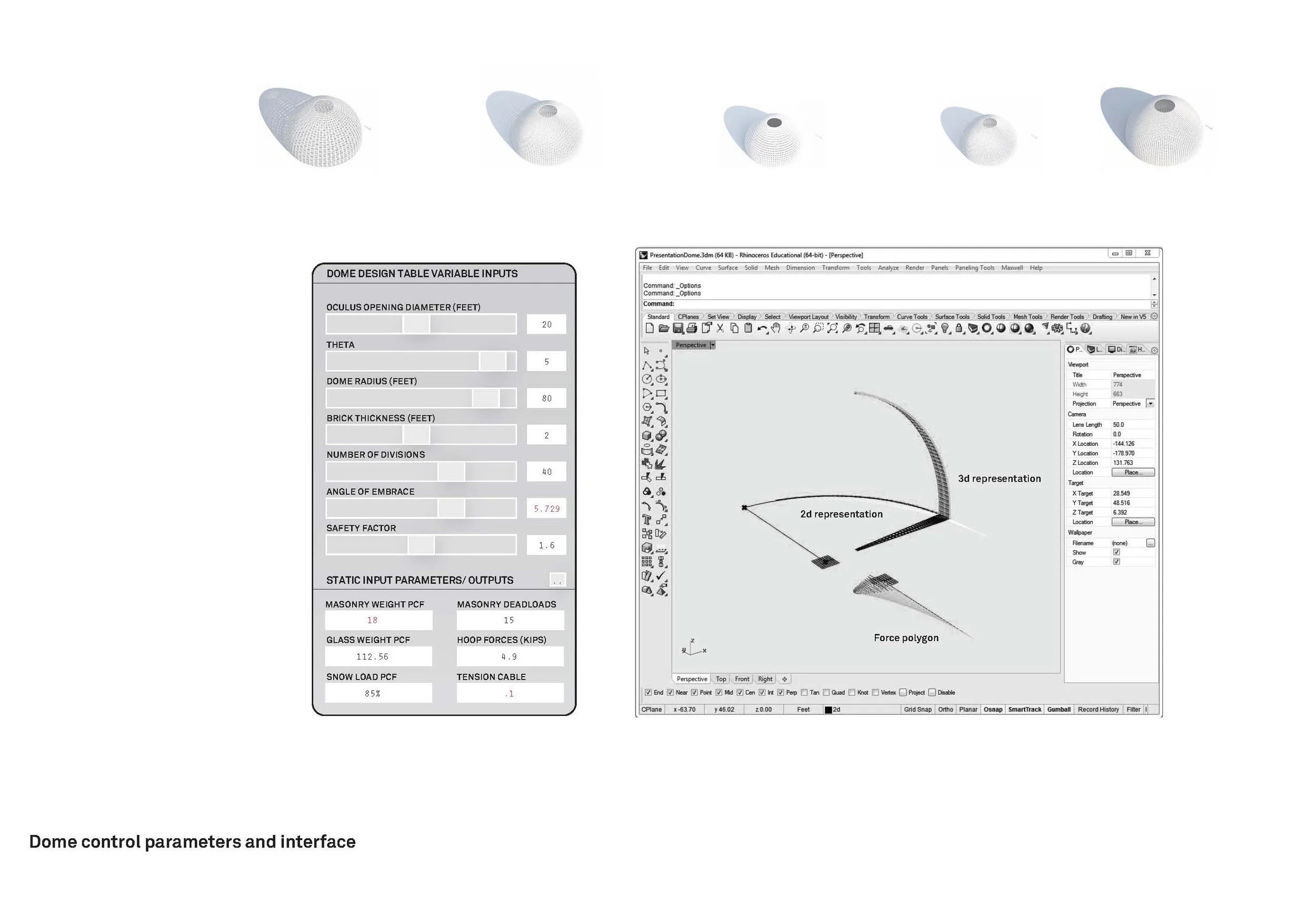 Graphic Statics Dome — ParaPractice