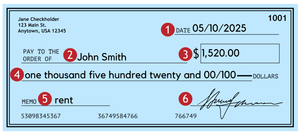 How to Properly Write a Check — Interfaith Federal Credit Union