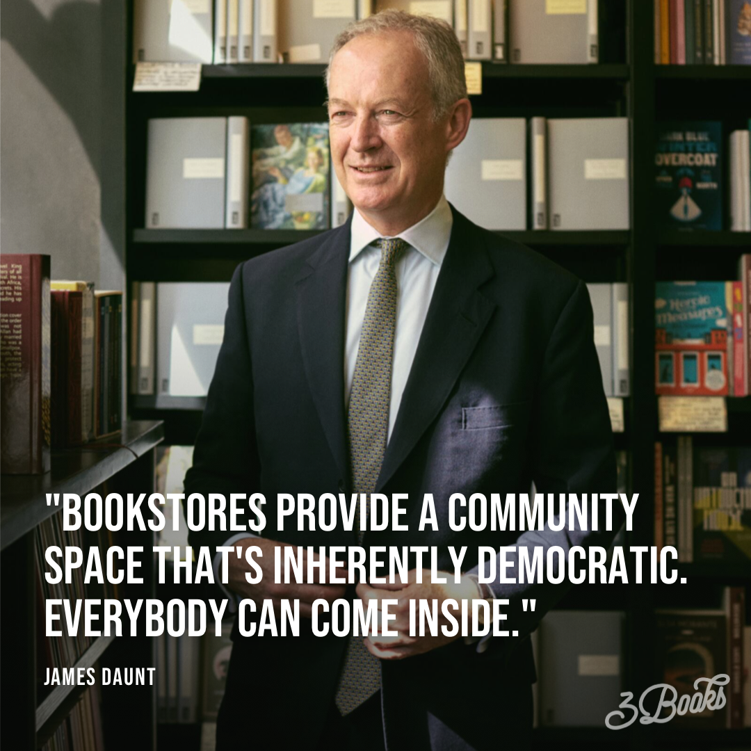 Chapter 141: James Daunt on bespoke bookselling building Barnes and ...