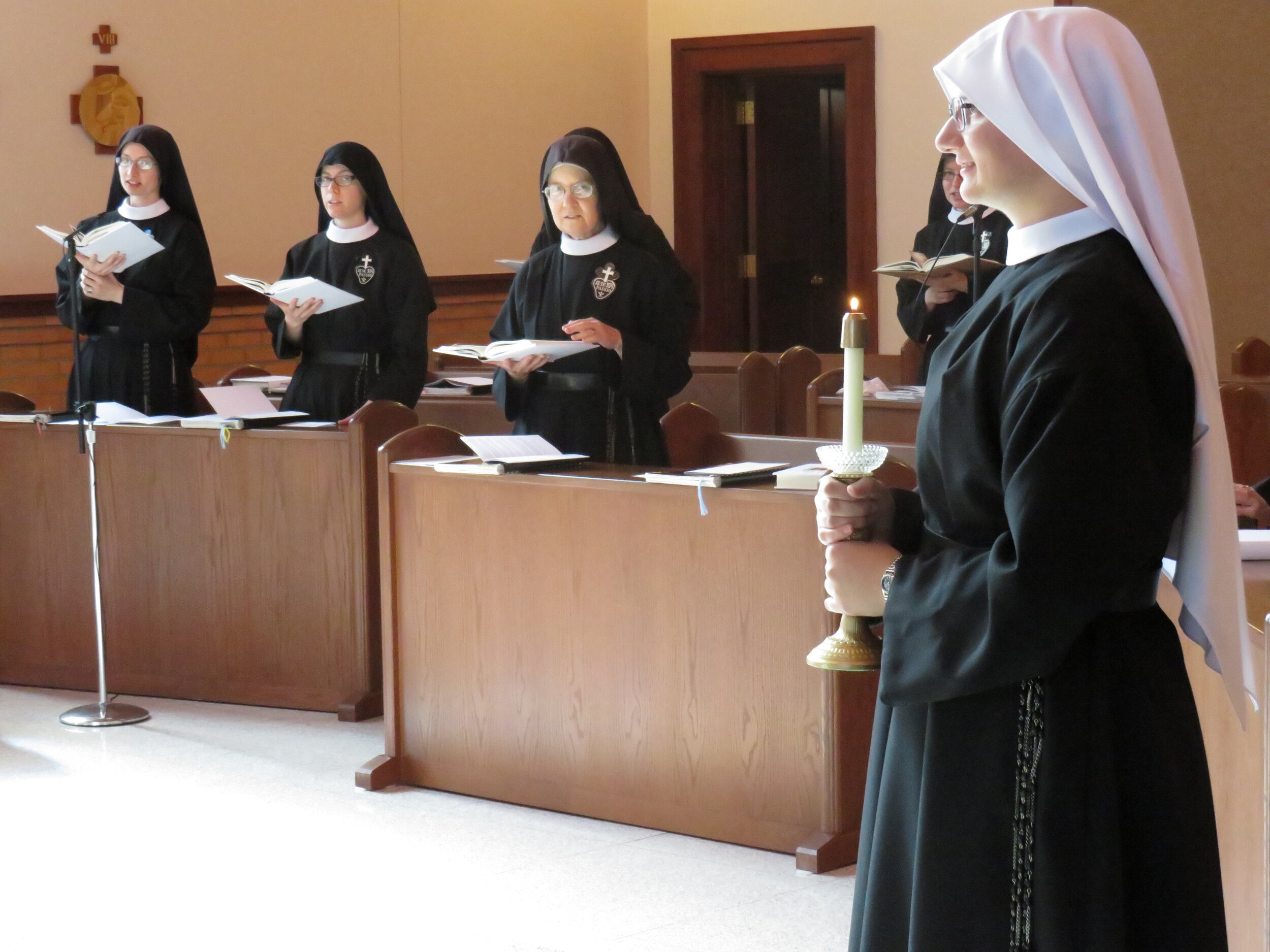Vestition of Sr. Miriam Esther of the Sacred Heart — Passionist Nuns