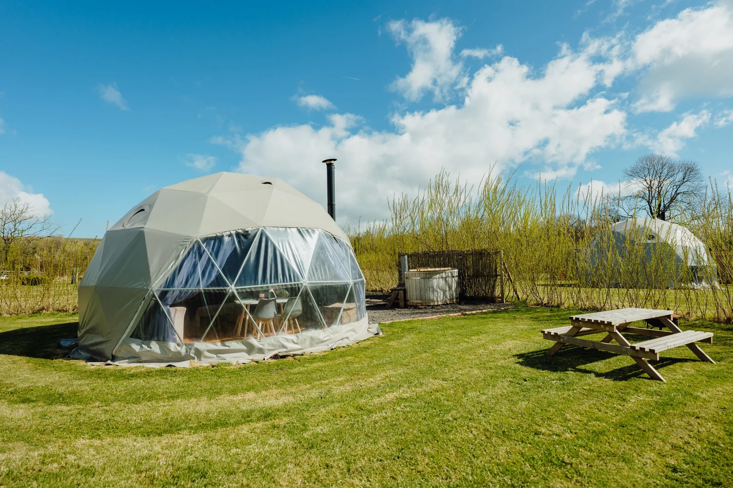 Glamping Domes With a Hot Tub | Original Domes — Beavers Retreat Glamping