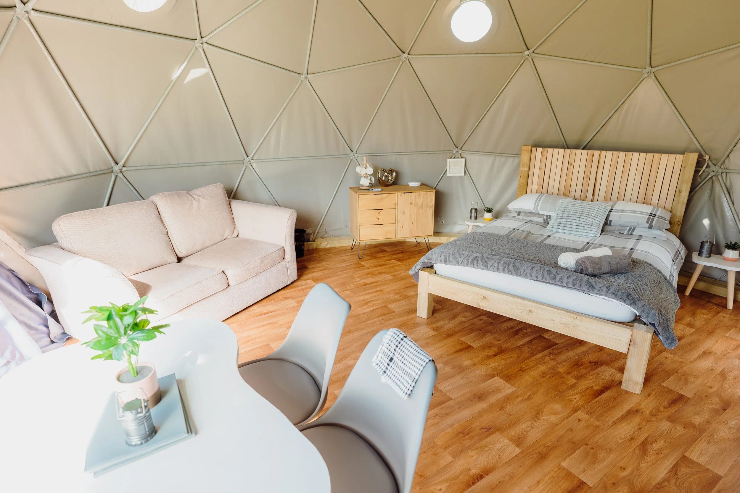 Glamping Domes With a Hot Tub | Original Domes — Beavers Retreat Glamping