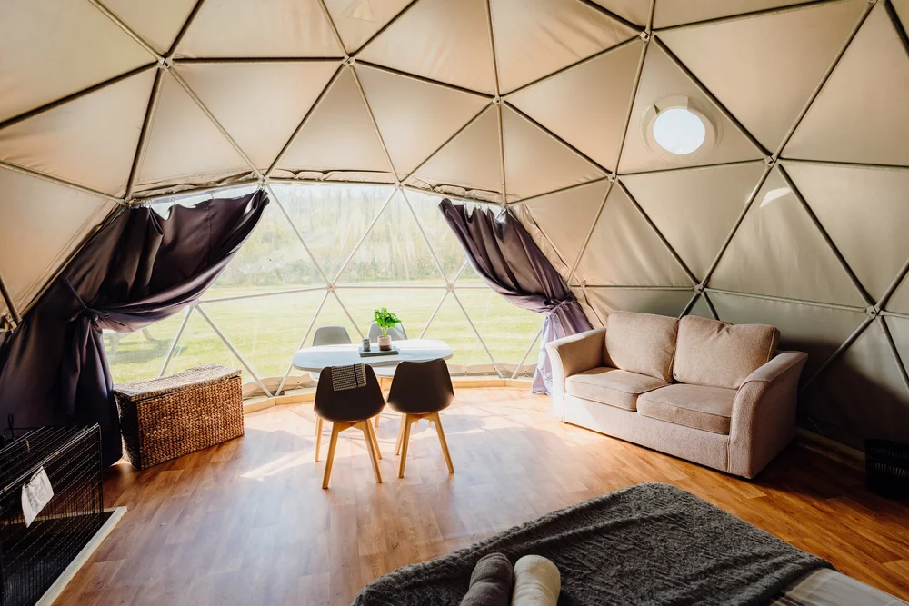 Glamping Domes With a Hot Tub | Original Domes — Beavers Retreat Glamping