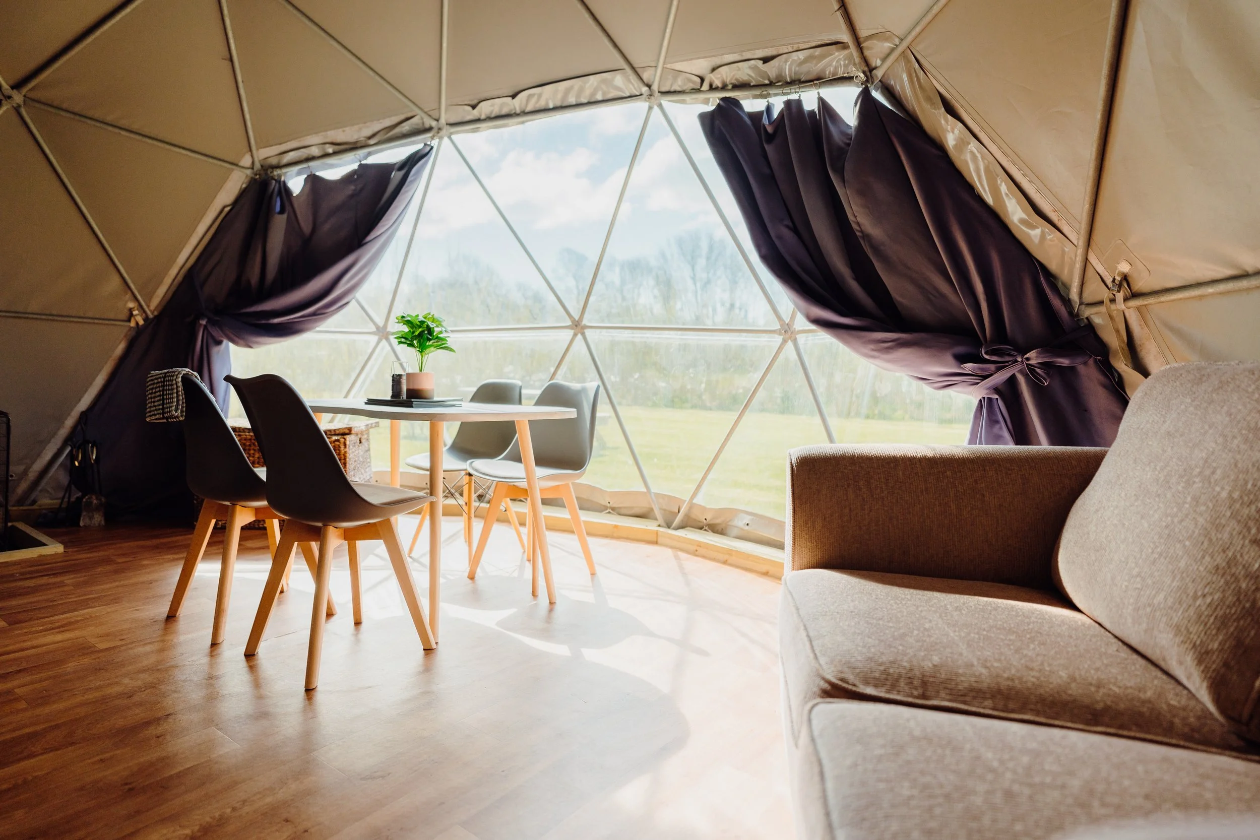 Glamping Domes With a Hot Tub | Original Domes — Beavers Retreat Glamping