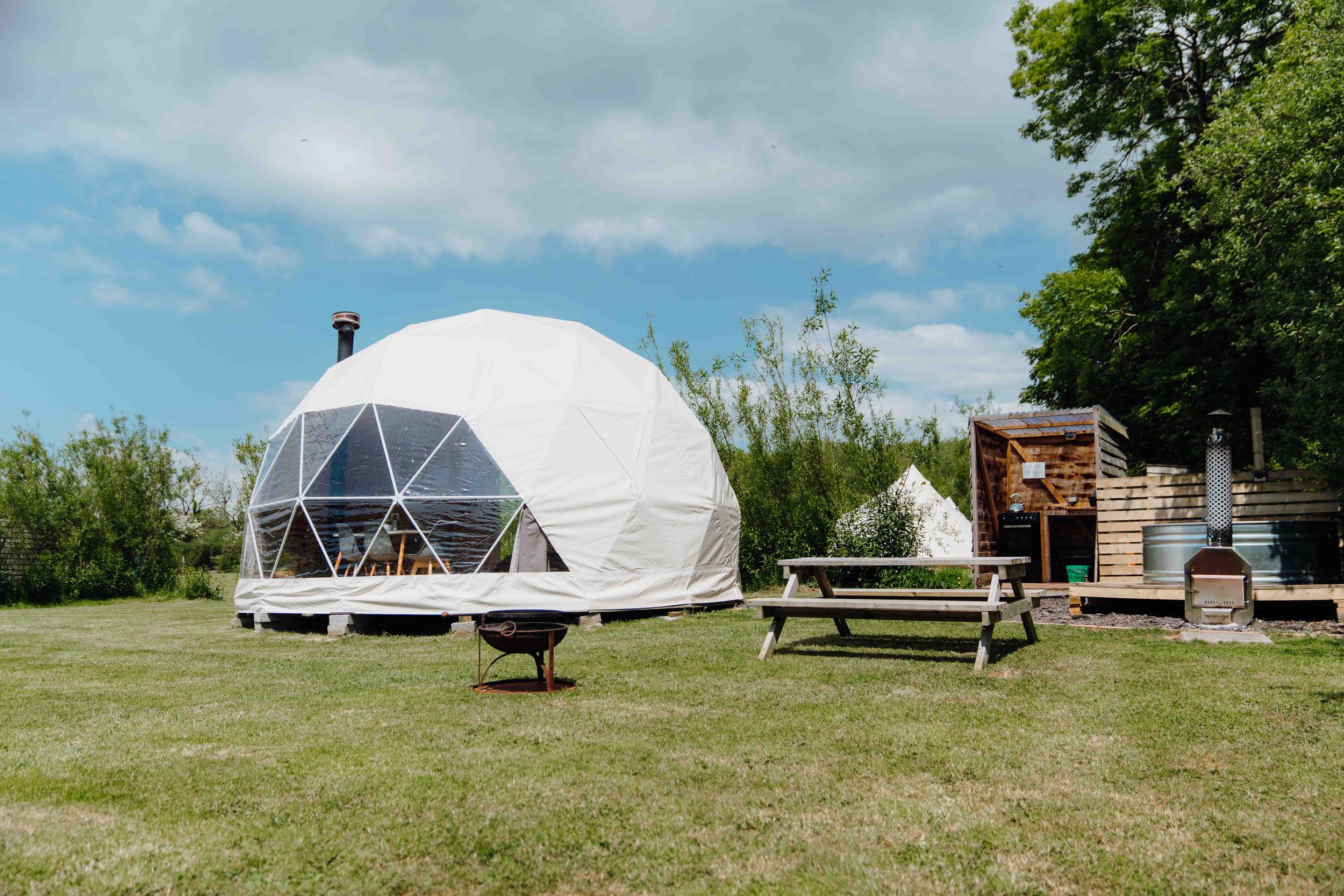 Beavers Retreat Pembrokeshire Glamping | Luxury Domes — Beavers Retreat ...