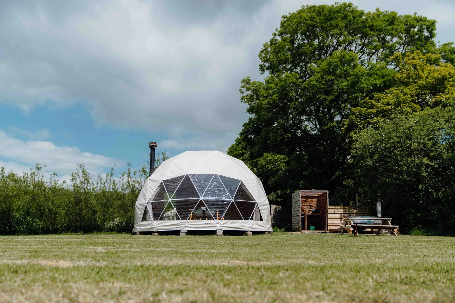 Beavers Retreat Pembrokeshire Glamping | Luxury Domes — Beavers Retreat ...