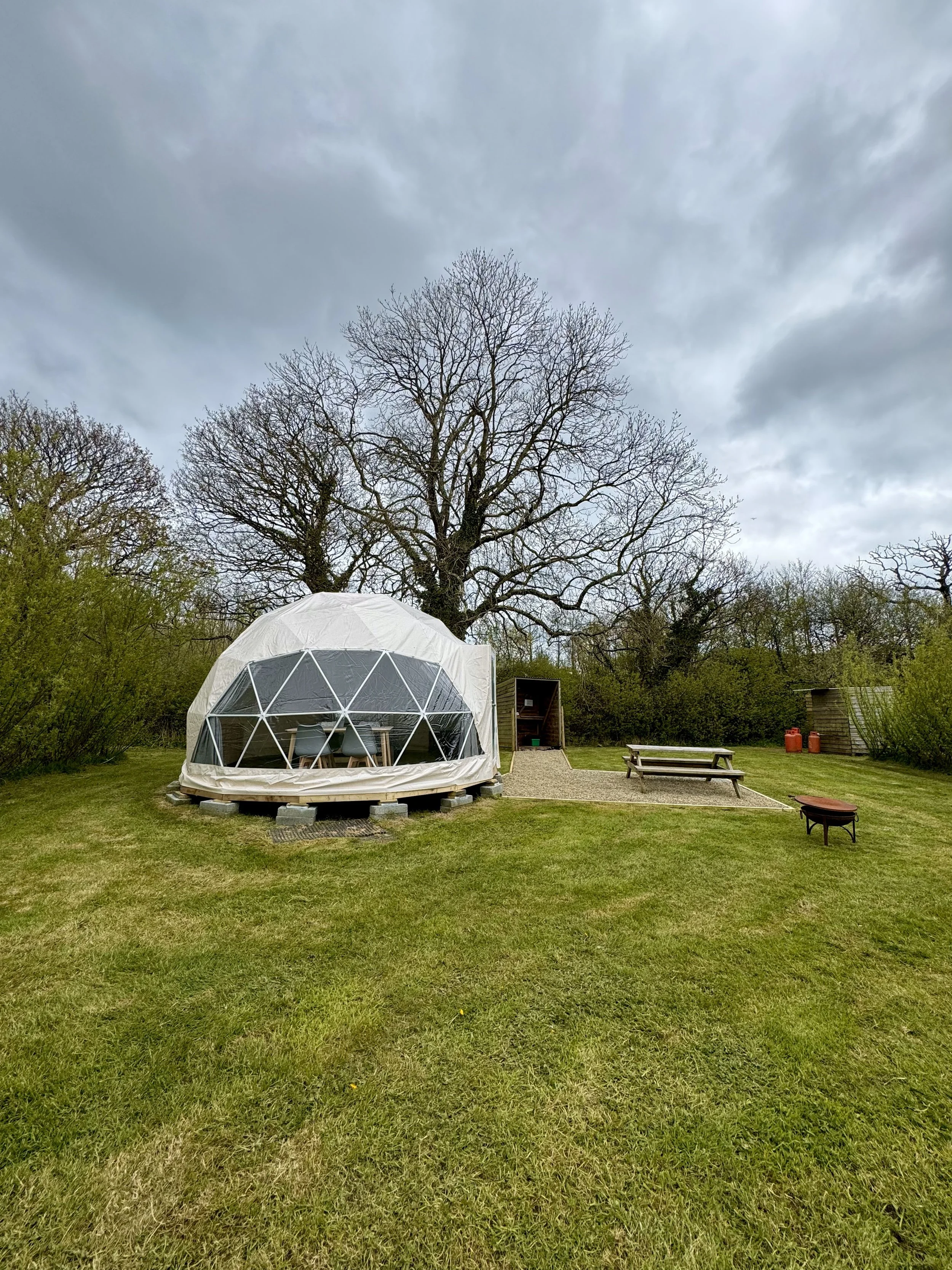 Bell Tent Glamping Wales | Eco Domes — Beavers Retreat Glamping