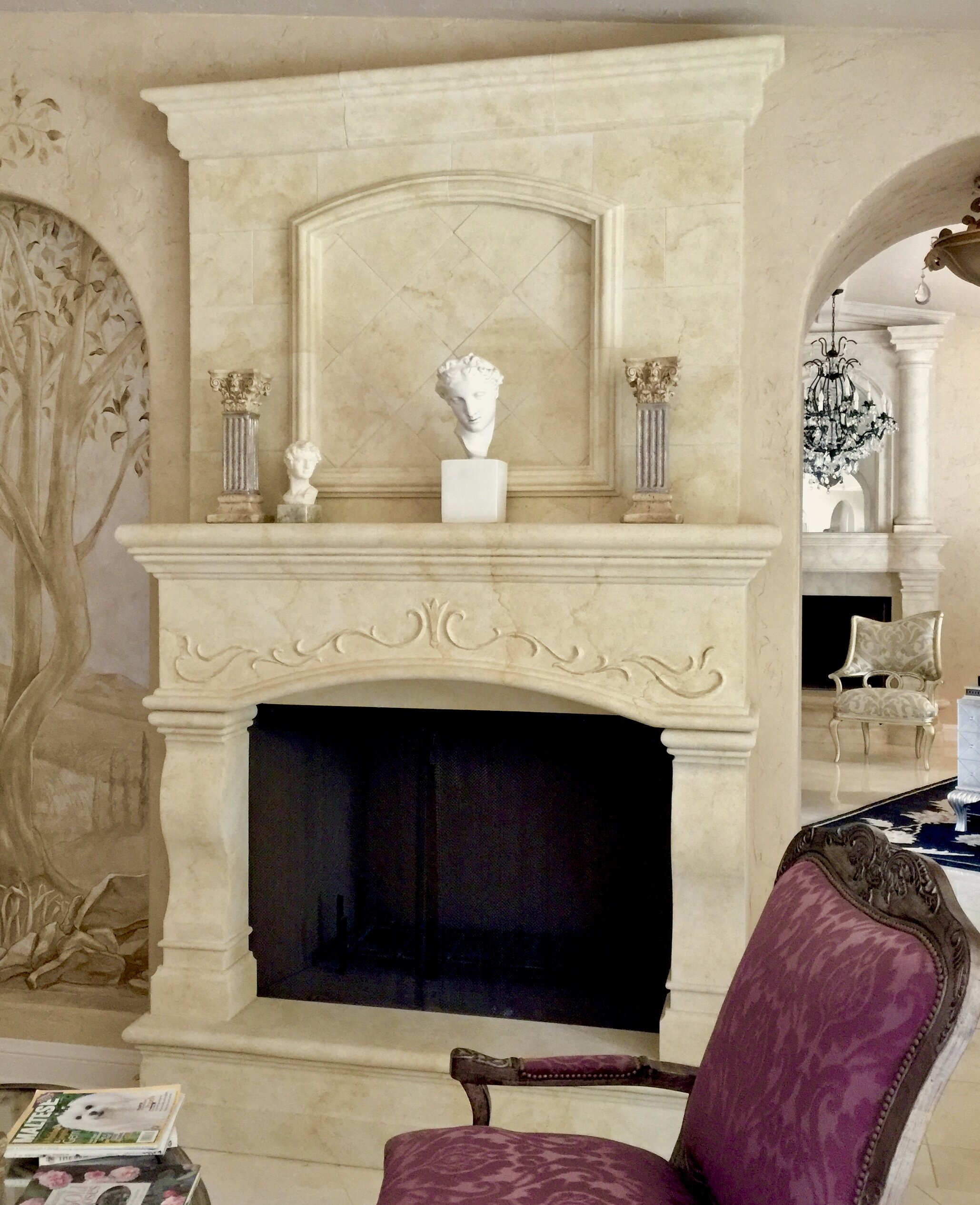 Mantelpiece gallery — Aria