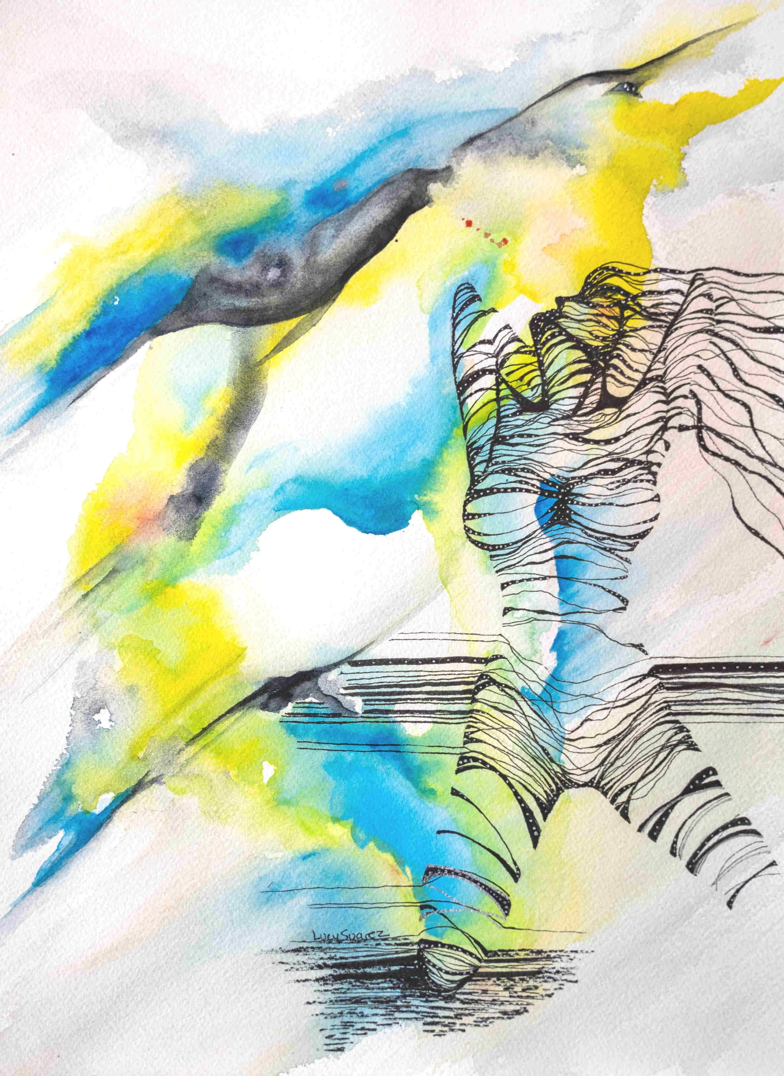 Lucy Suarez Original Art for Sale Affordable Canvas Art