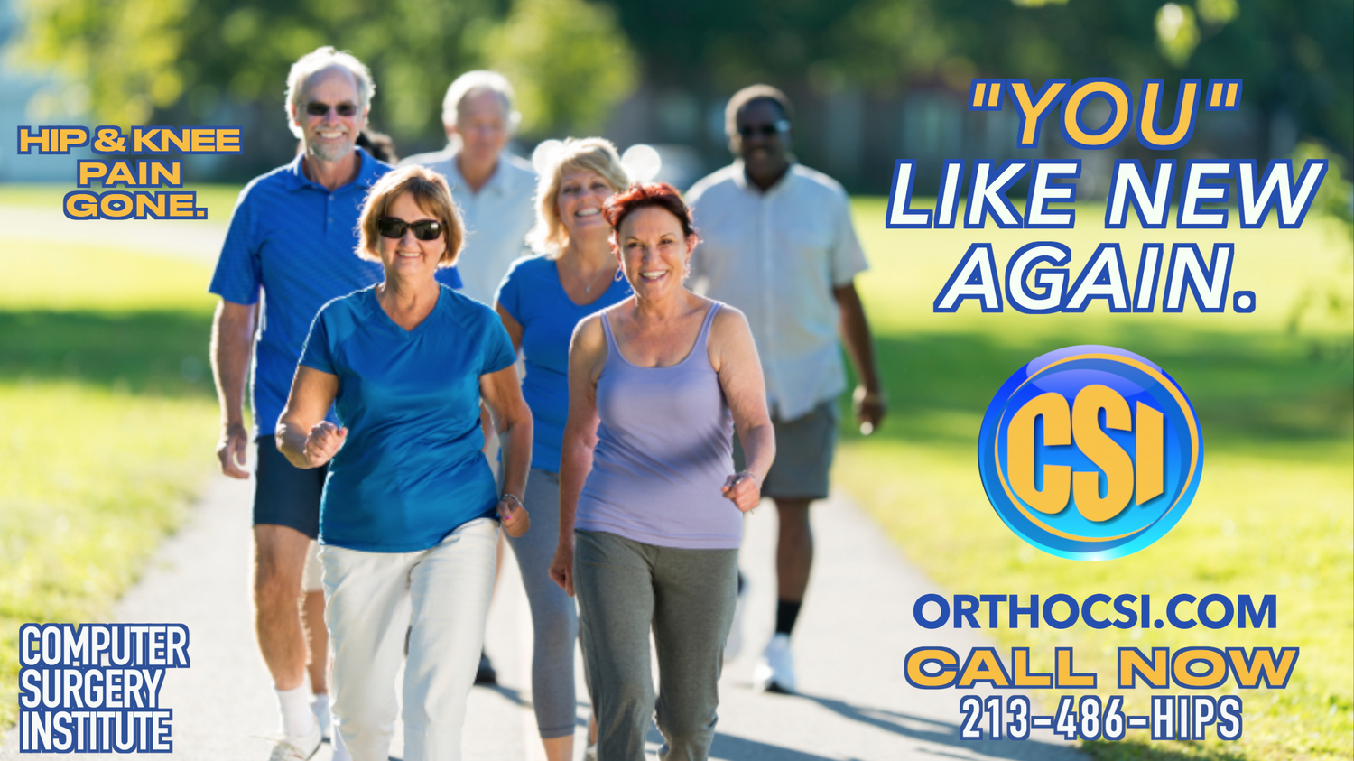 Robotic Hip & Knee Replacement | Dr. William T. Long | Los Angeles