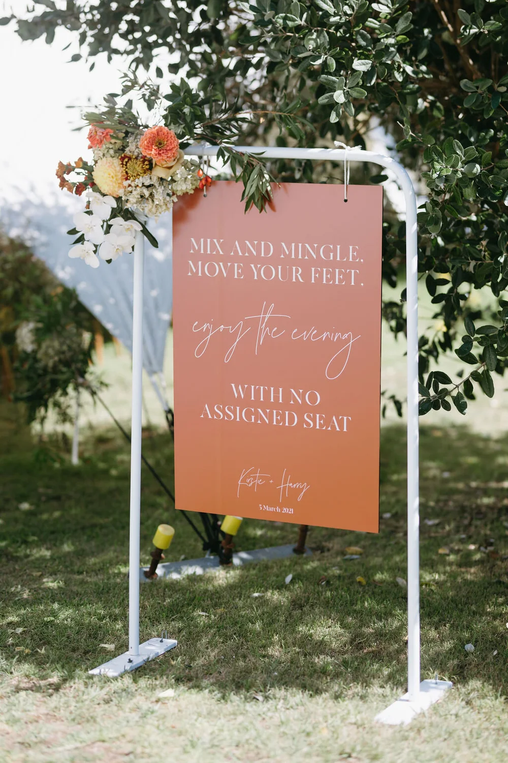 Rectangle Acrylic Signage — Love Club