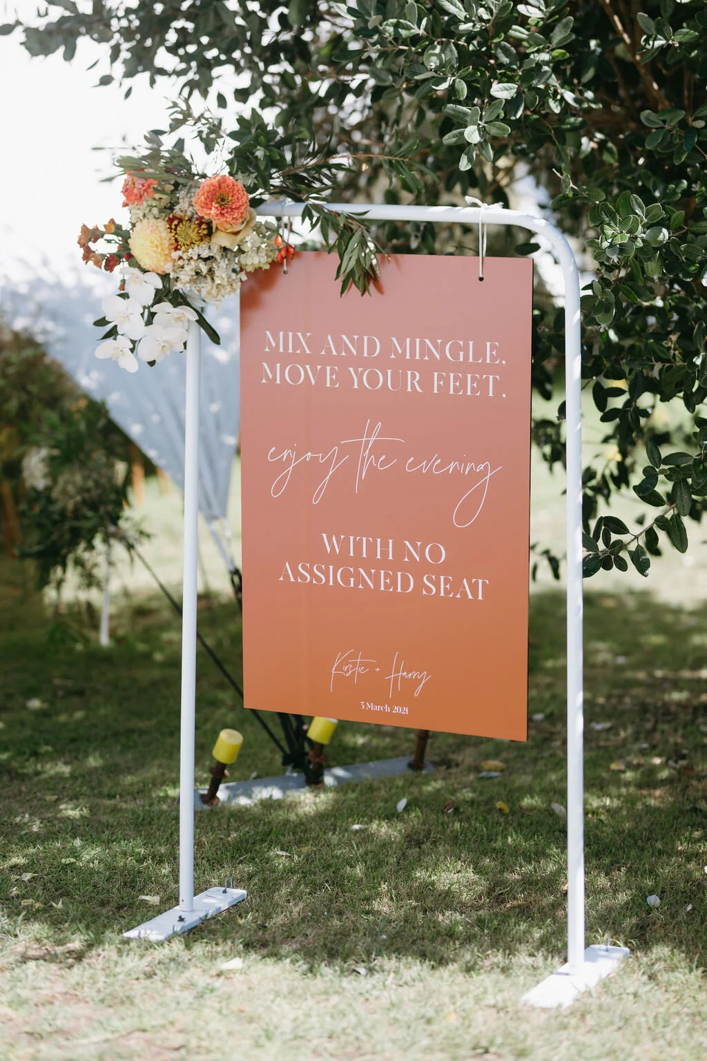 Rectangle Acrylic Signage — Love Club