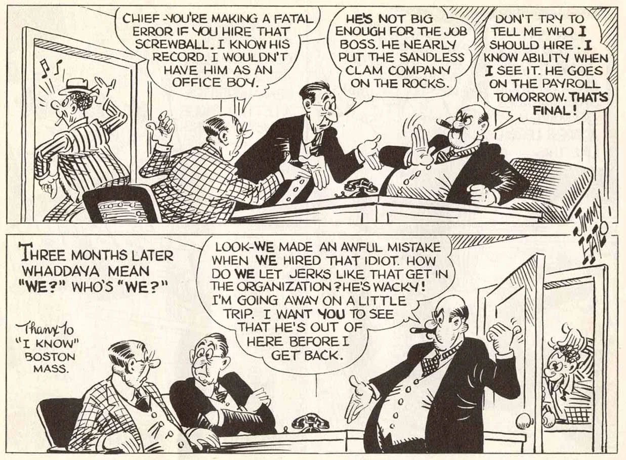 Jimmy Hatlo—Man of Many Hats — Hogan's Alley