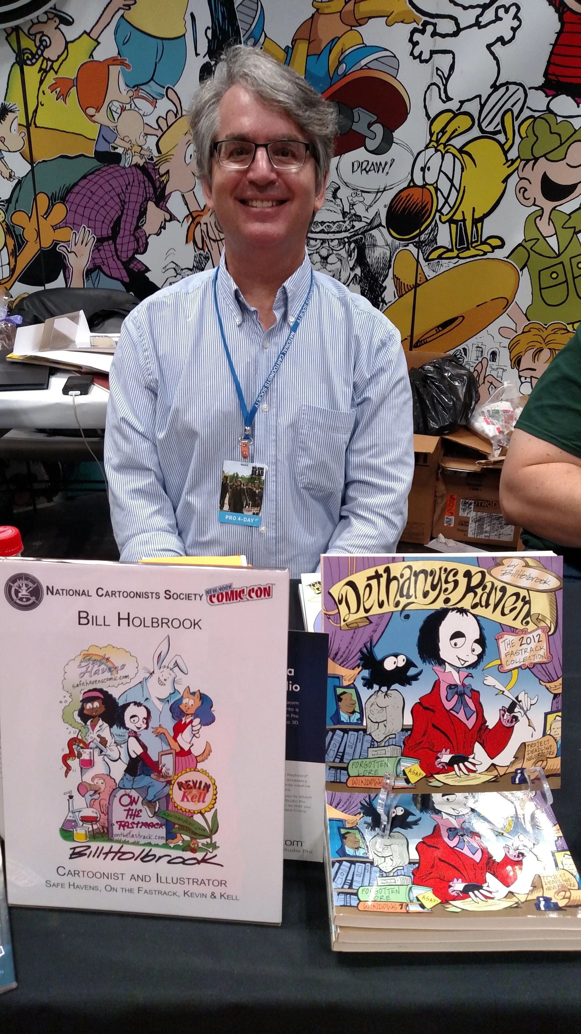 A Matter of Life and Dethany: Chatting with Bill Holbrook — Hogan's Alley