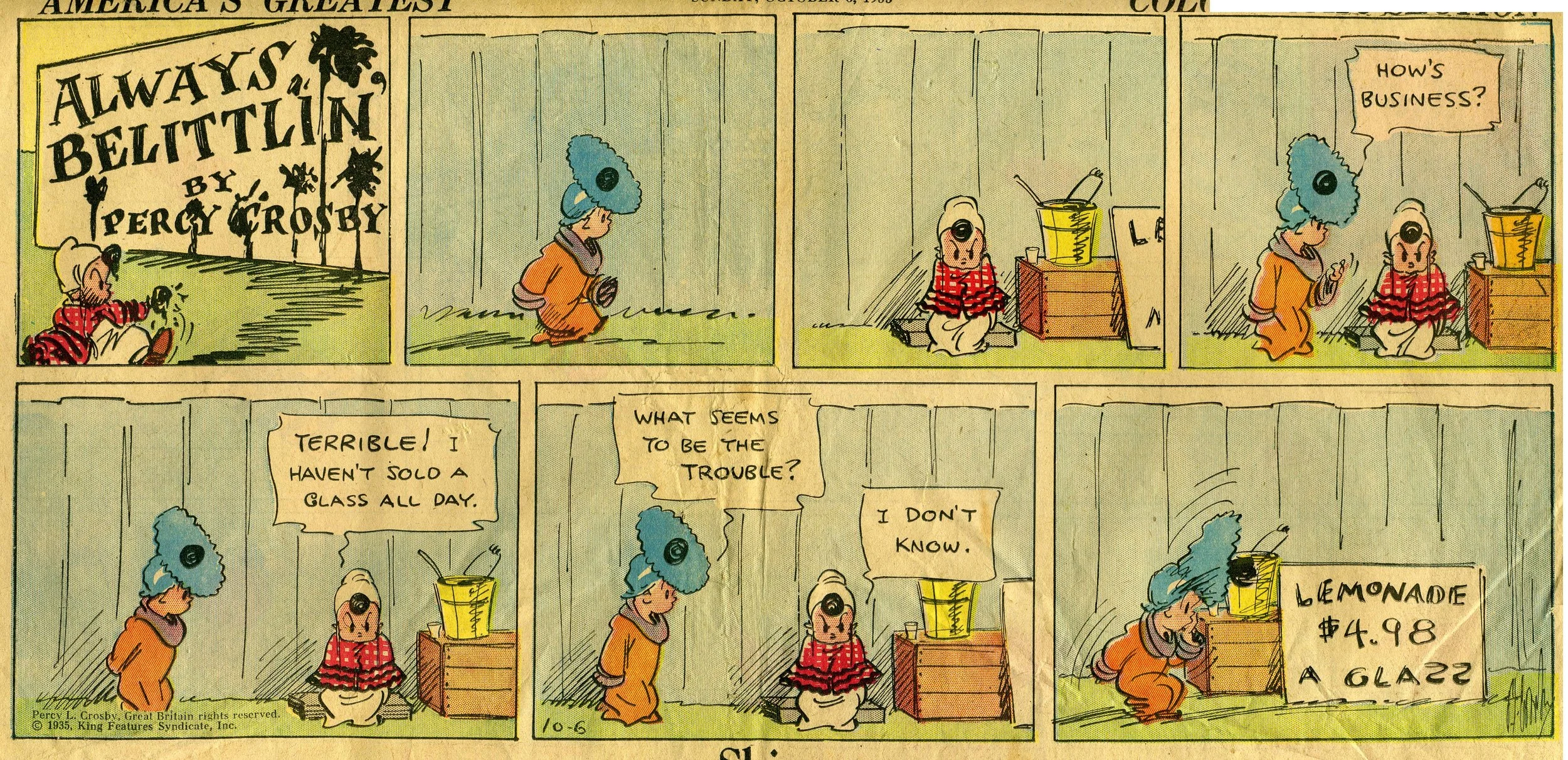 The Great Hearst Comic Strip Boondoggle (or, One Will Get You Two ...