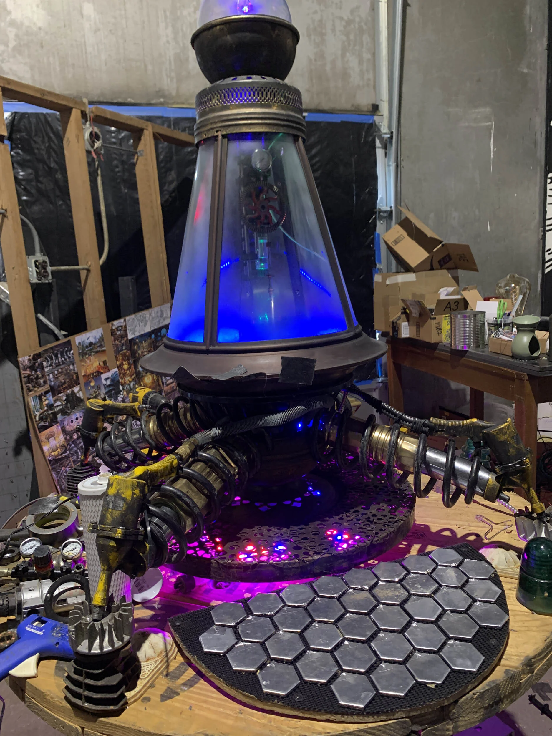 The Baron's Steampunk Reactor — Reyes