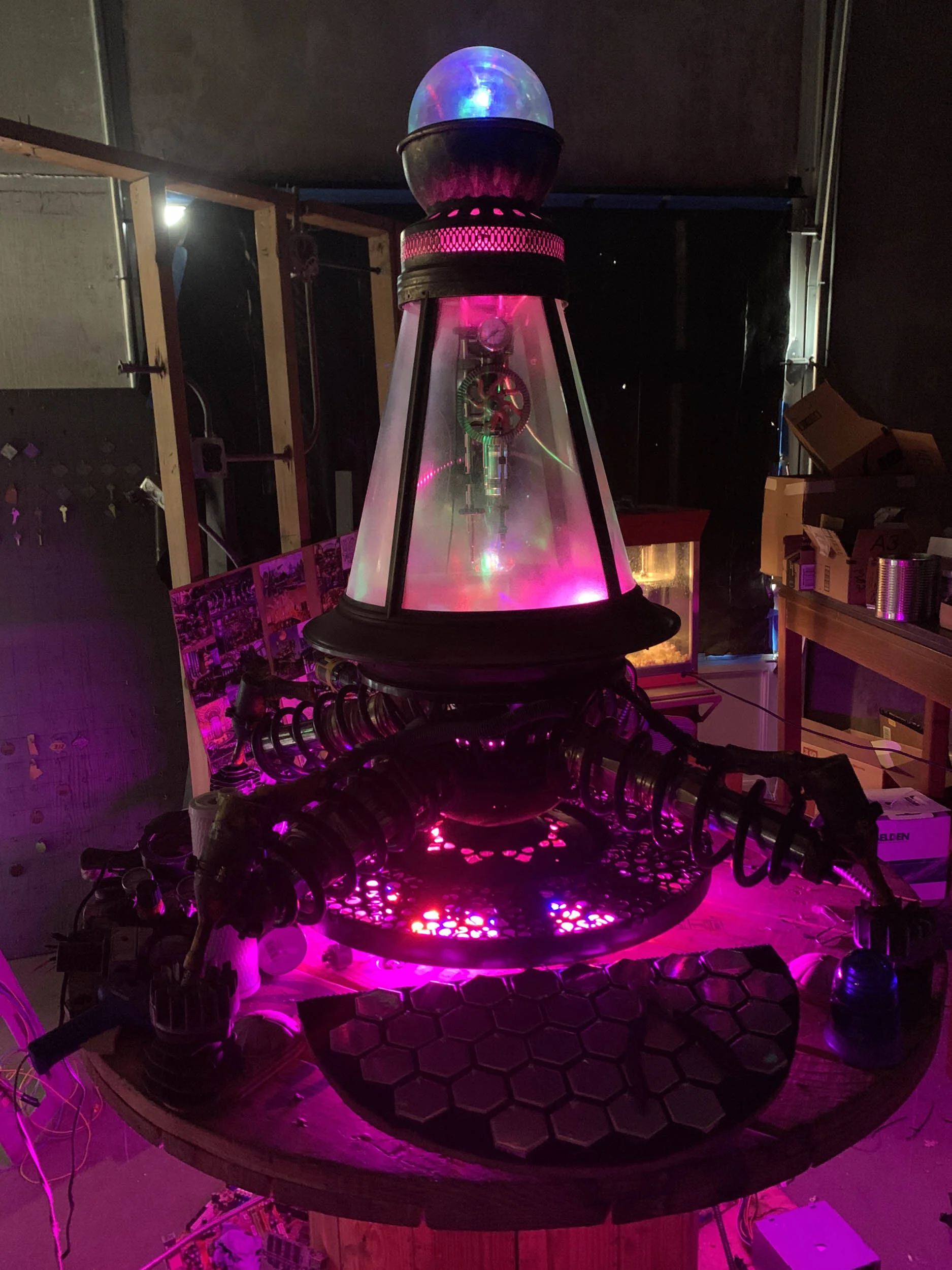 The Baron's Steampunk Reactor — Reyes