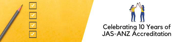 Celebrating 10 Years of JAS-ANZ Accreditation — Certex International