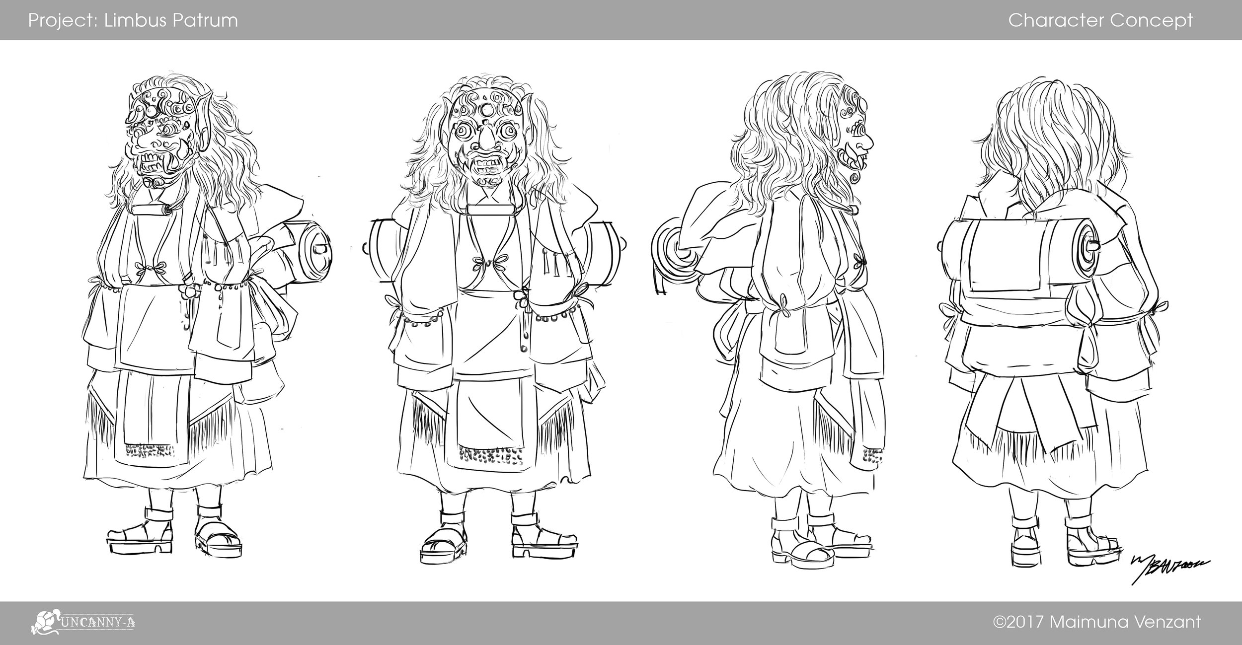 Character Design — Maimuna Venzant