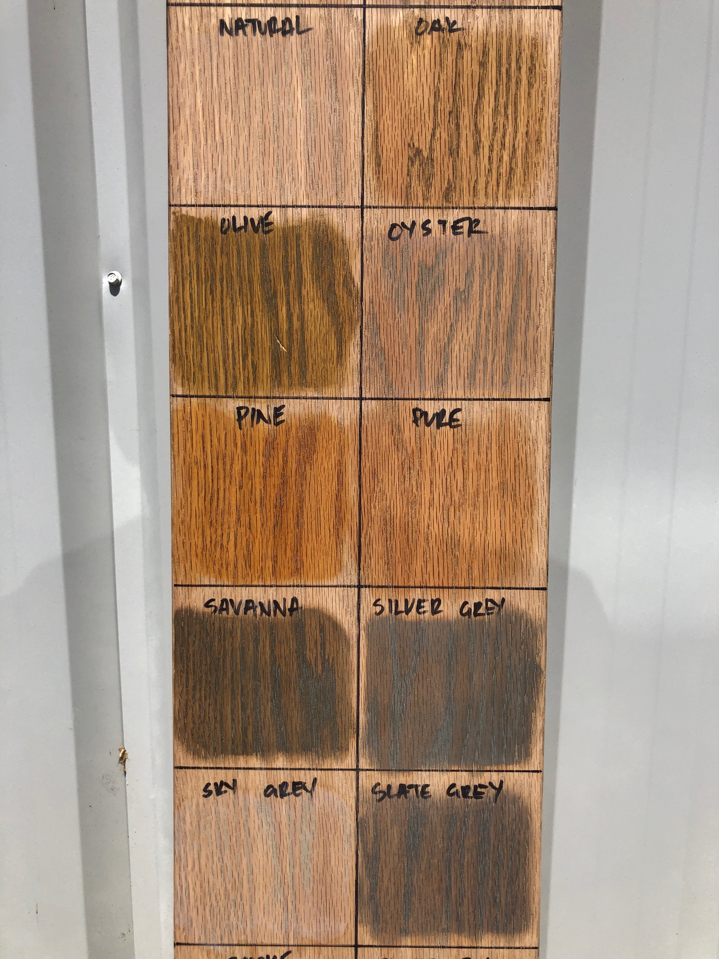 Find details about the variety of finish options available for each ...