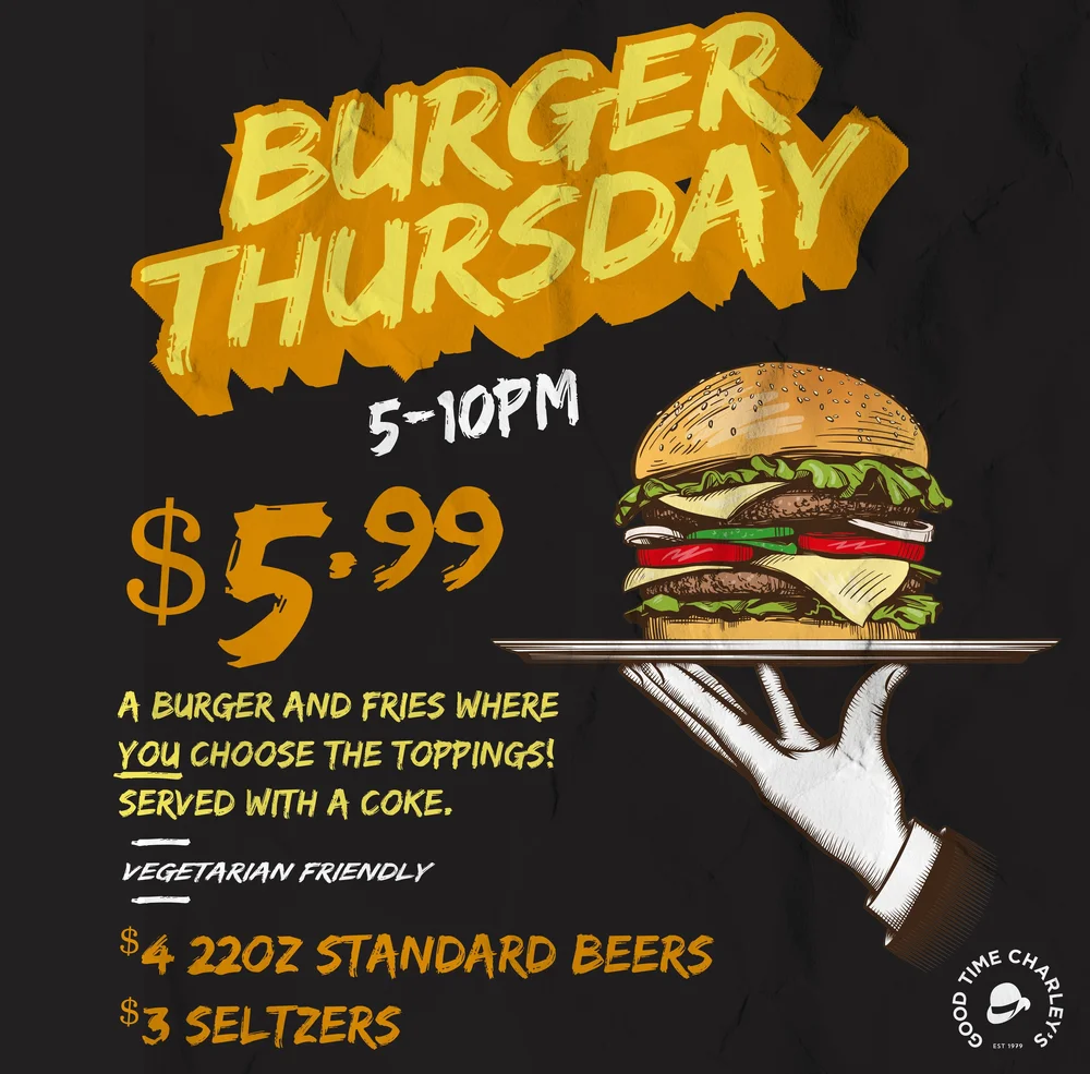 Burger Thursday — Good Time Charley's