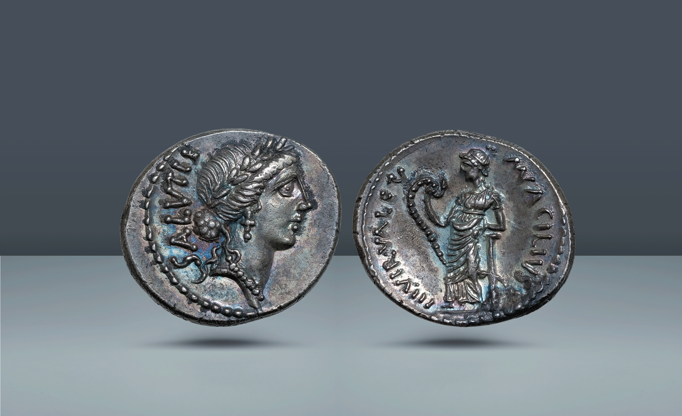 Roman Republic. Mn Acilius Gabrio, Rome, c. 49 BC — Shanna Schmidt ...
