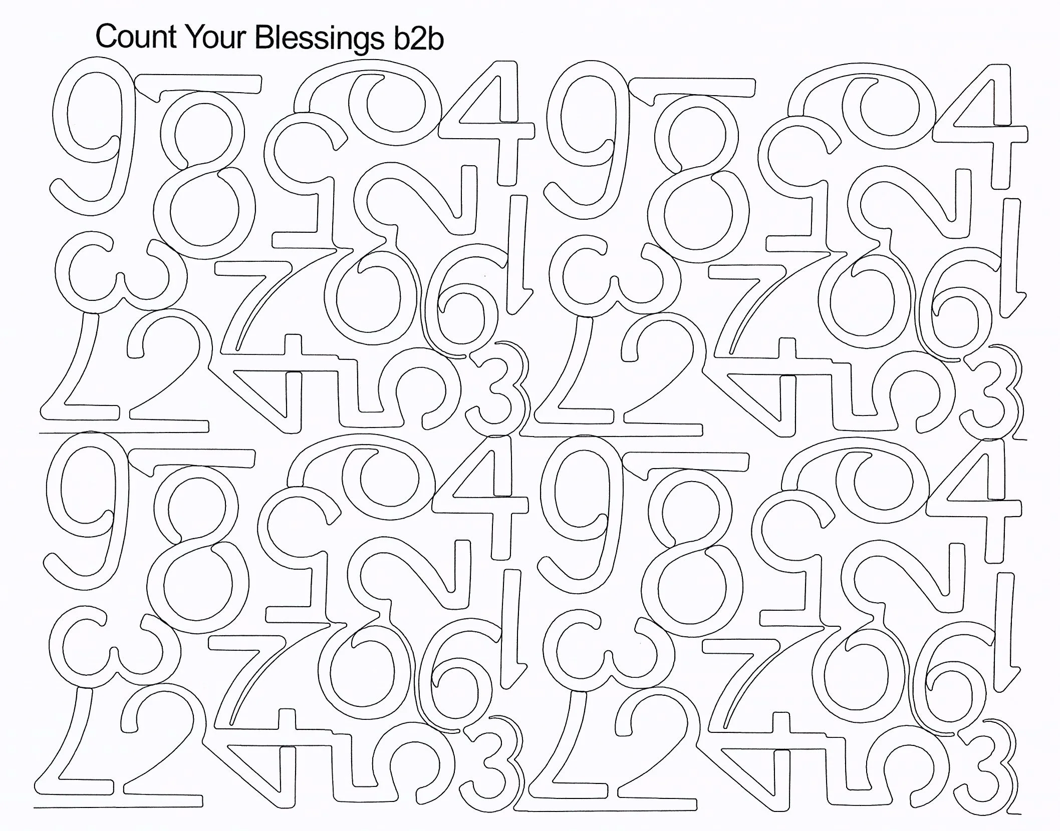 B2B Patterns — Los Osos Quilting Company