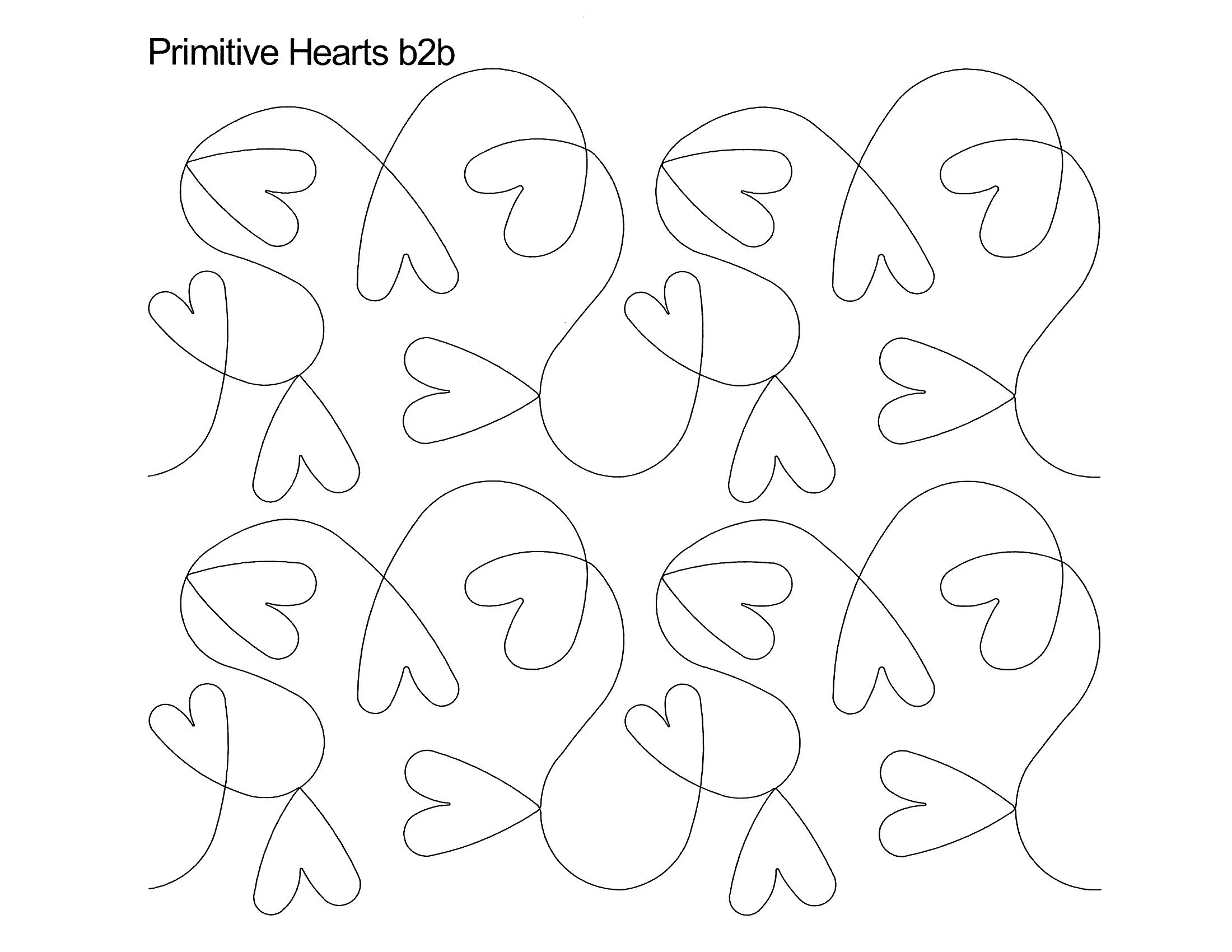 Primitive Heart Template