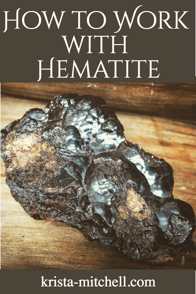 How To Work With Hematite — Krista Mitchell