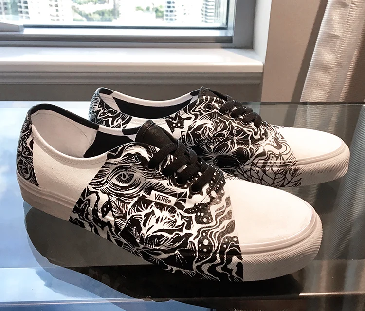 Vans Asia Custom Culture Competition 2017 — TAXA - a Japanese artist ...