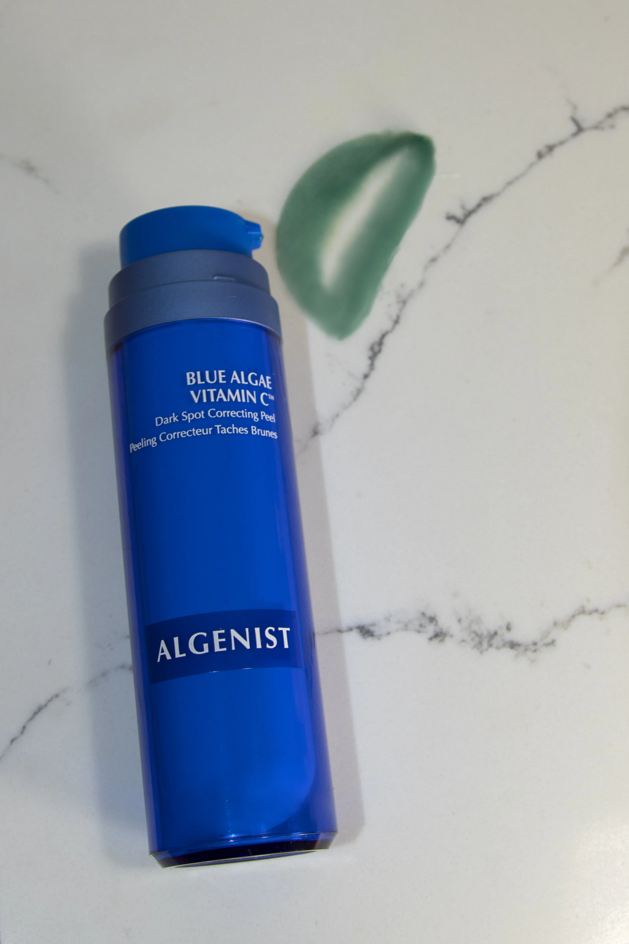 ALGENIST BLUE ALGAE VITAMIN C DARK SPOT CORRECTING PEEL - BEST AHA MASK ...