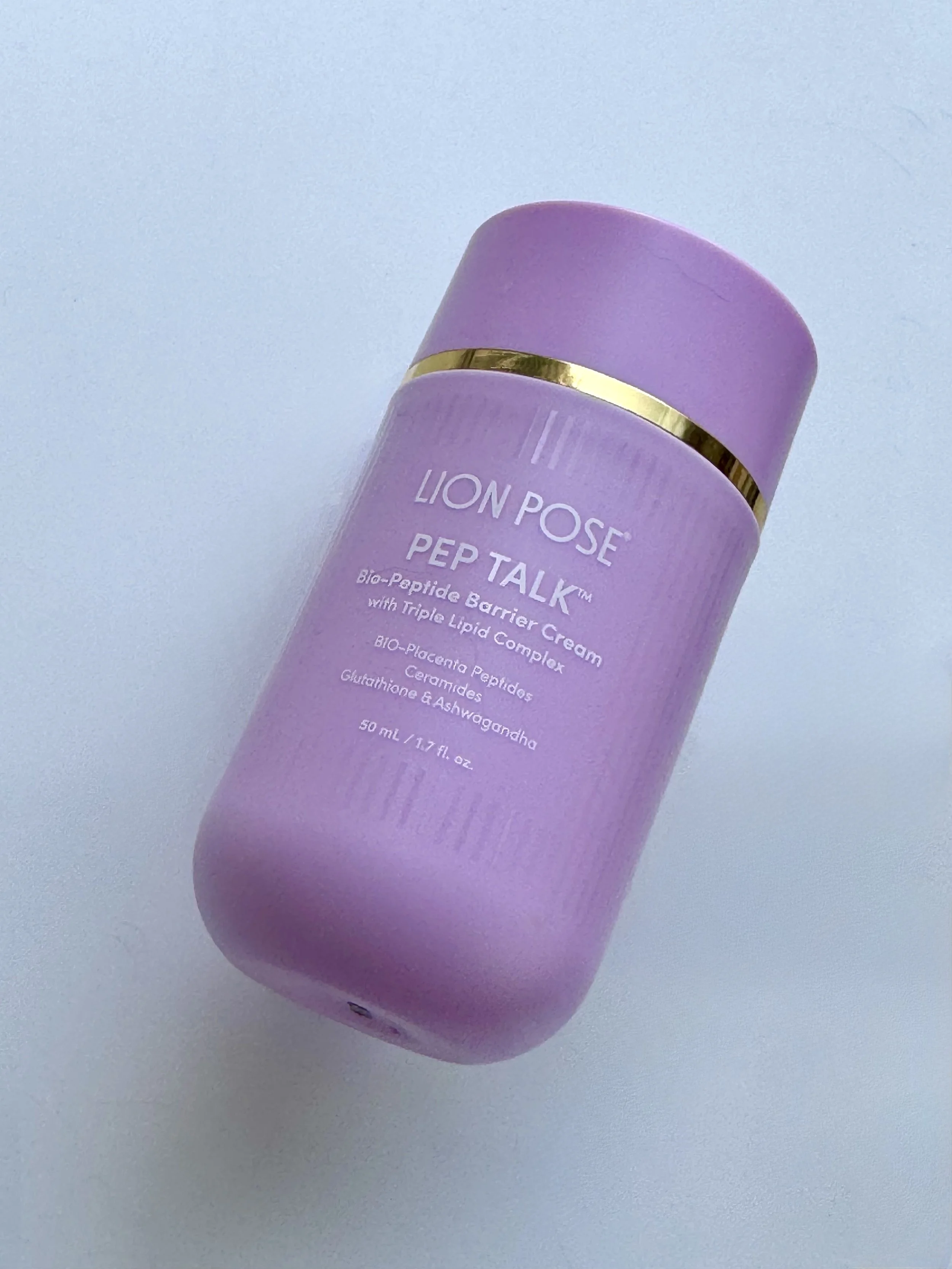 PROS & CONS LION POSE PEP TALK BIO-PEPTIDE BARRIER CREAM - WHAT DO PEPTIDES DO FOR SKIN?