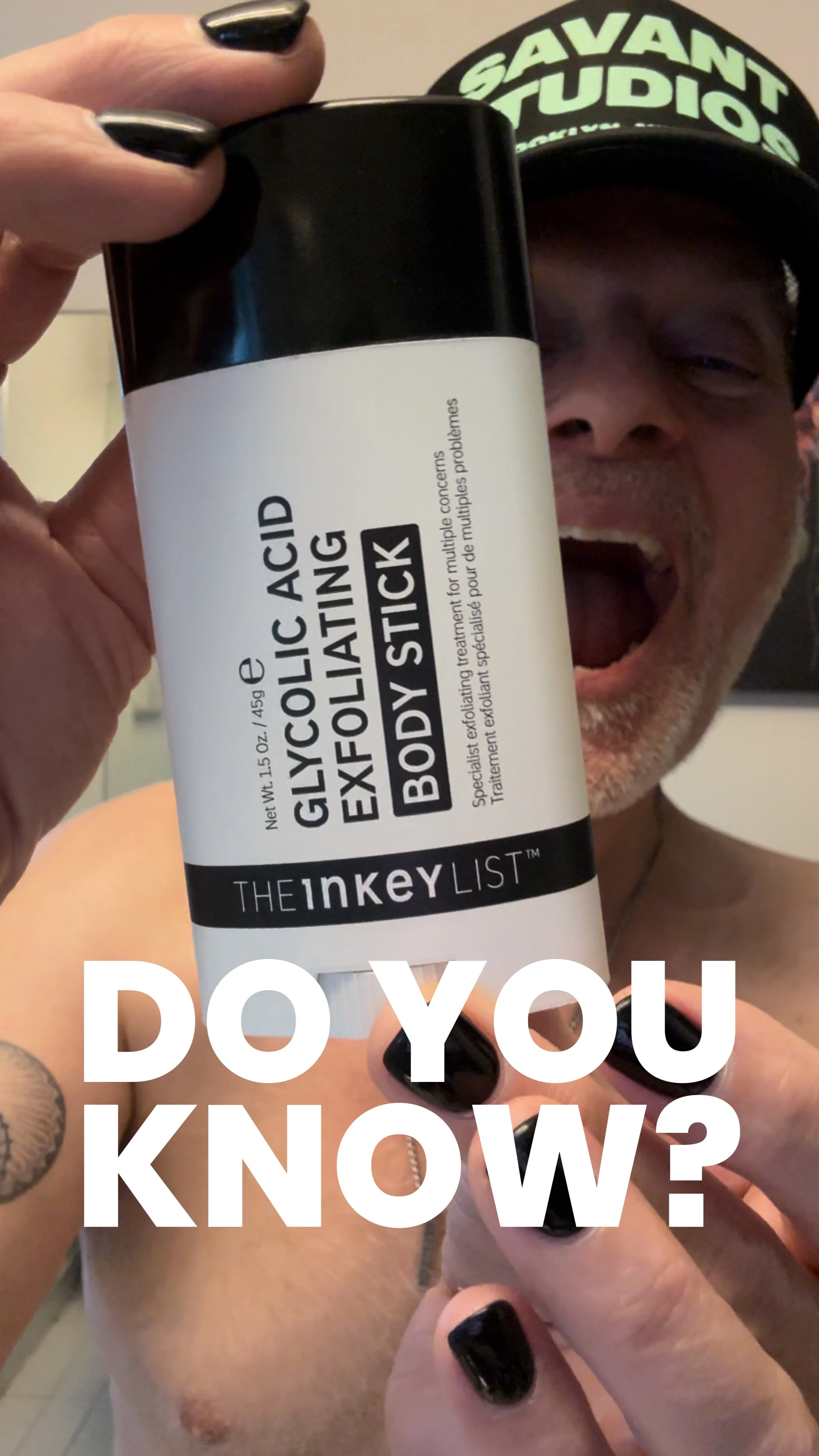 PROS & CONS - THE INKEY LIST GLYCOLIC ACID EXFOLIATING BODY STICK ...