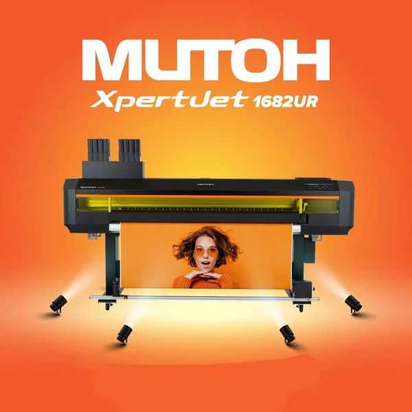 MUTOH Releases XpertJet 1682UR UV LED Printer ─ A 64” Roll-To-Roll Printer Offering Innovative ...