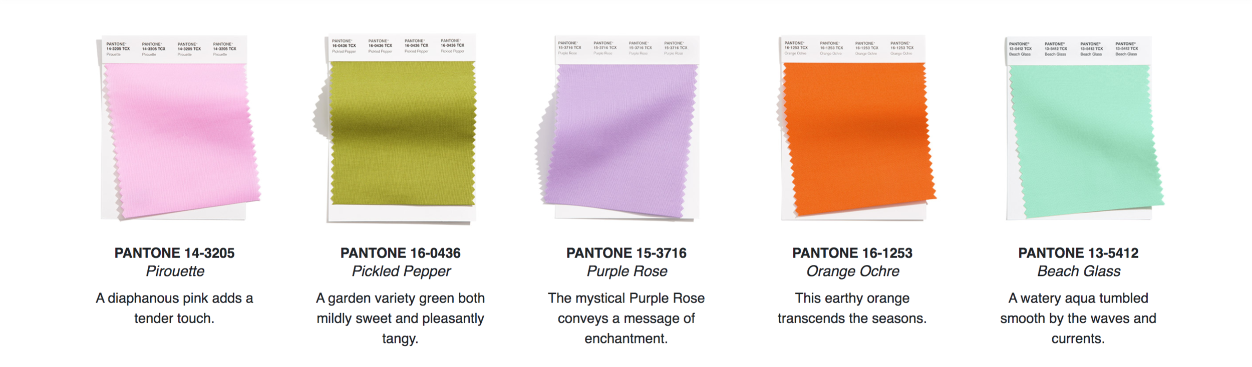 Pantone Fashion Colour Trend Report At London Fashion Week Spring ...