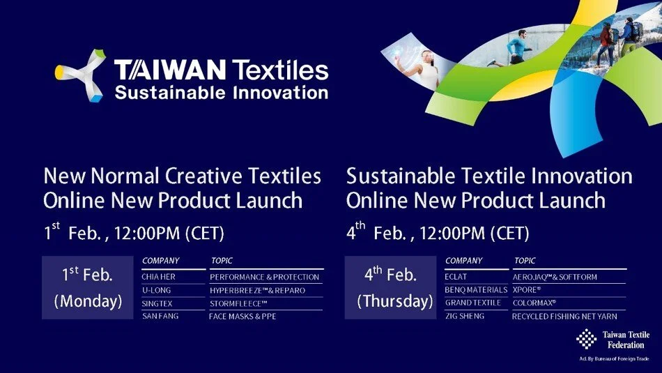 “Taiwan Select” Shows Sustainable Textiles And Technologies Of The ...