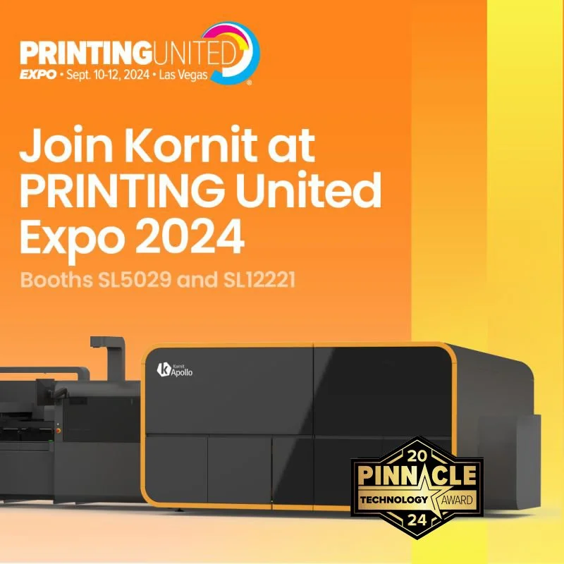 Kornit Digital To Showcase Its Revolutionary Apollo System At PRINTING United Expo 2024 — TEXINTEL