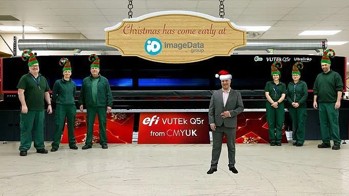 imageData Group Orders An EFI Vutek Q5r UV LED Roll-To-Roll Printer ...