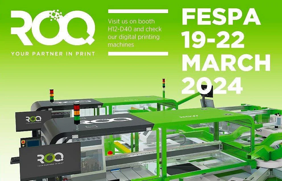 ROQ International Announce A 100% Digital Textile Print Presence At FESPA 2024 In Amsterdam ...