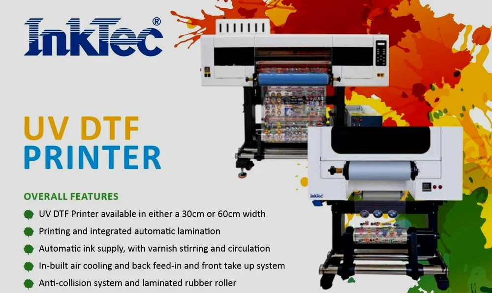 InkTec Launches UV DTF Printer — TEXINTEL