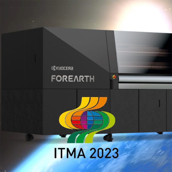 At ITMA 2023 Kyocera Corporation Release Their FOREARTH─A New Sustainable Inkjet Textile Printer ...
