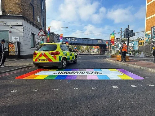 Massive Delivers Striking Rainbow Row Floor Graphics At 2026 TCS London ...