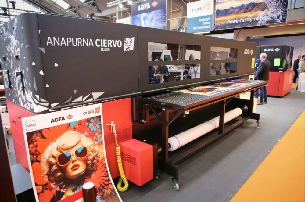 Agfa Debuts New Anapurna Ciervo H3200 Hybrid Inkjet Printer At ISA ...